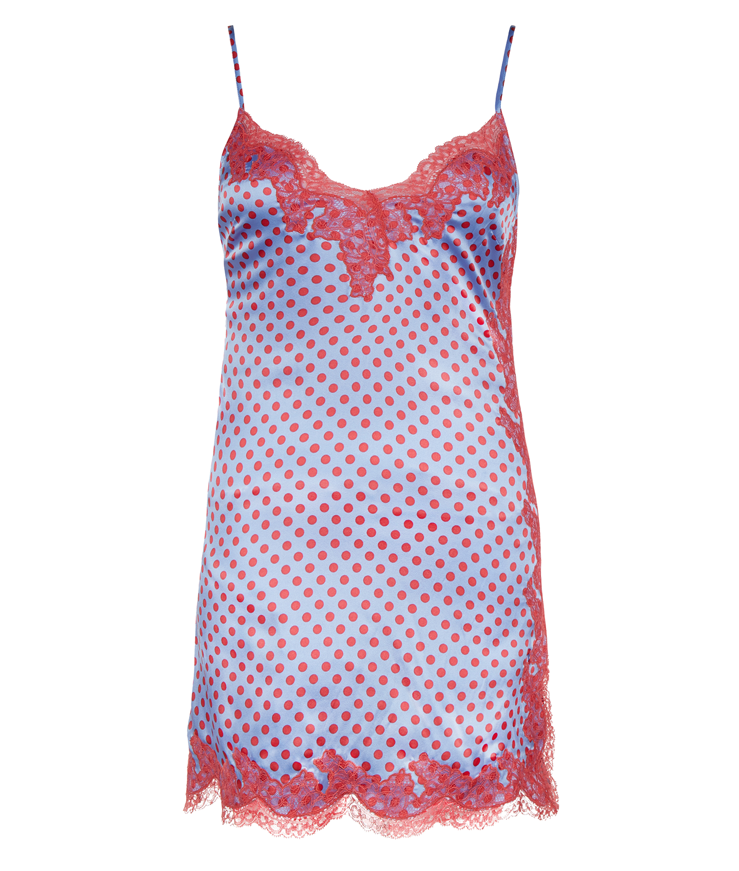 Lucie Short Slip in Blue/Pink | By Agent Provocateur All Nightwear