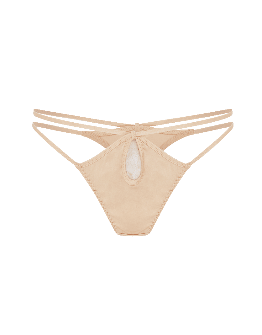 Robyn Thong in Peach | By Agent Provocateur