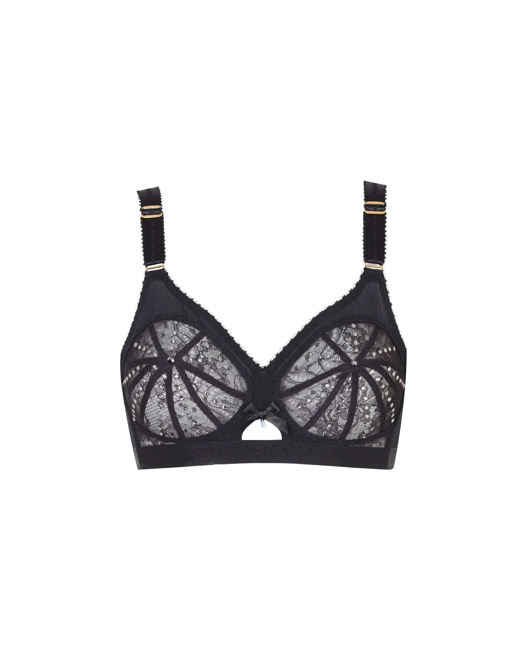 Franni Full Cup Wireless Bra in Black | Agent Provocateur Outlet