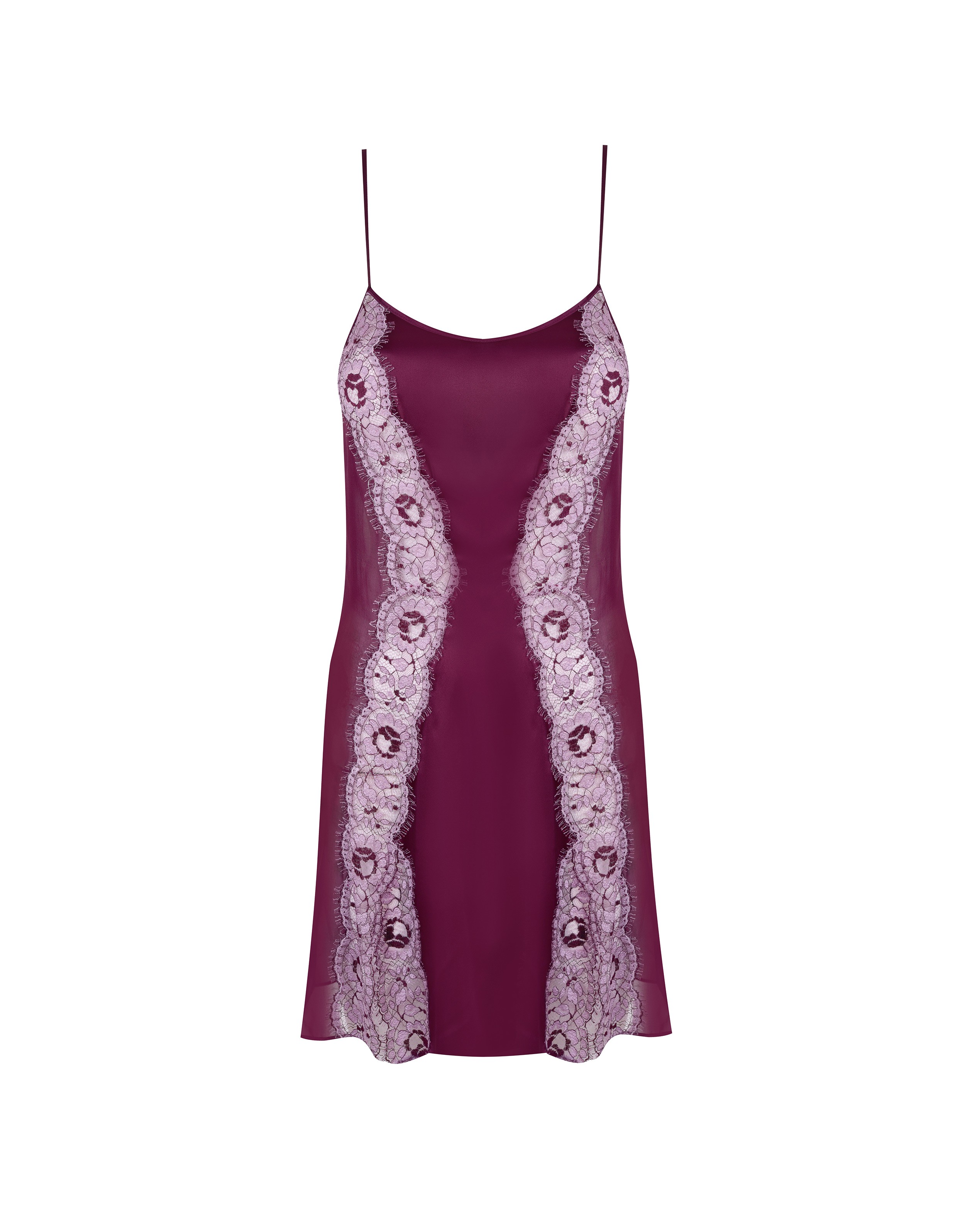 Agent Provocateur Carline Slip In Wine Red & Navy | Agent Provocateur | US