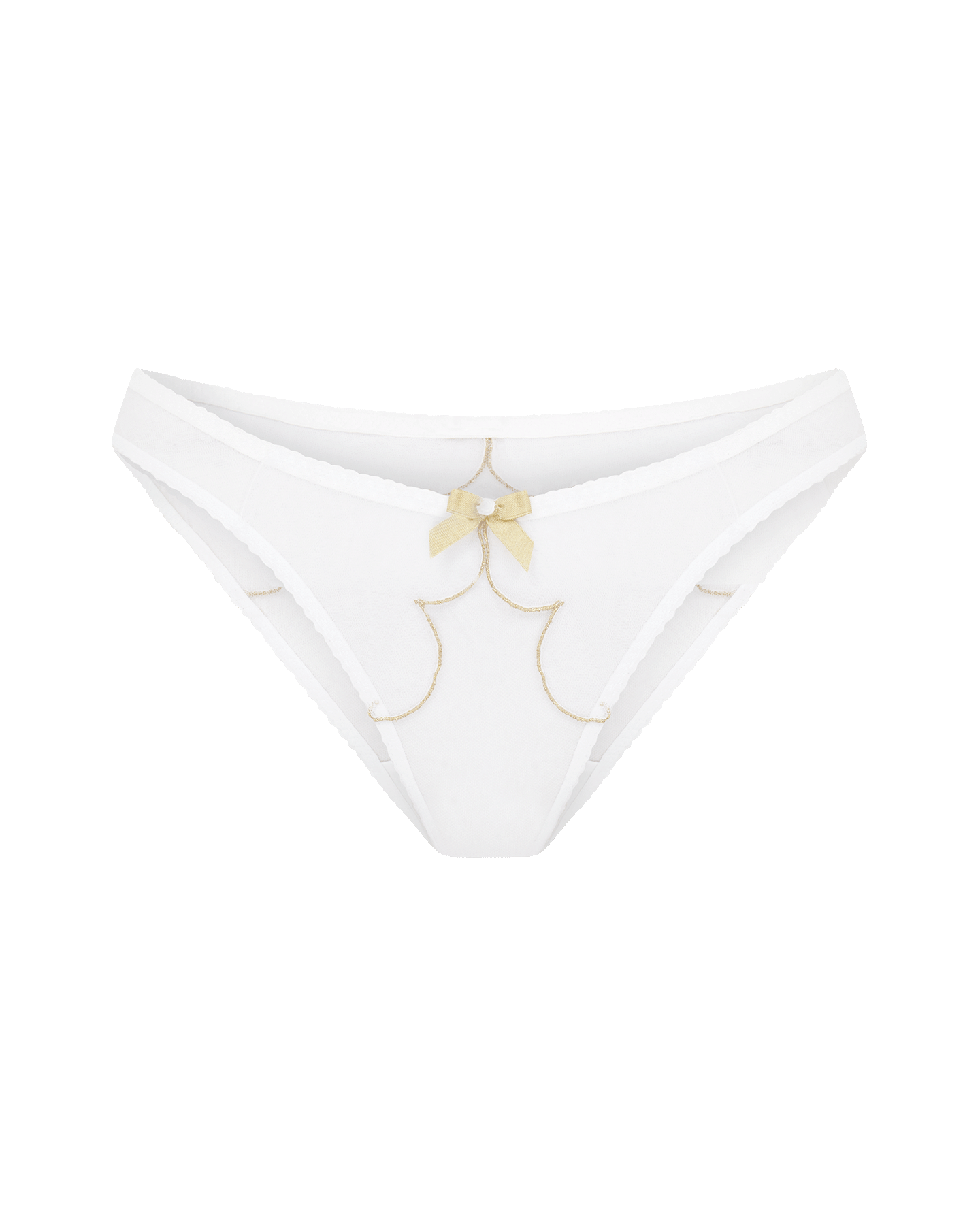 Lorna Full Brief in White | Agent Provocateur