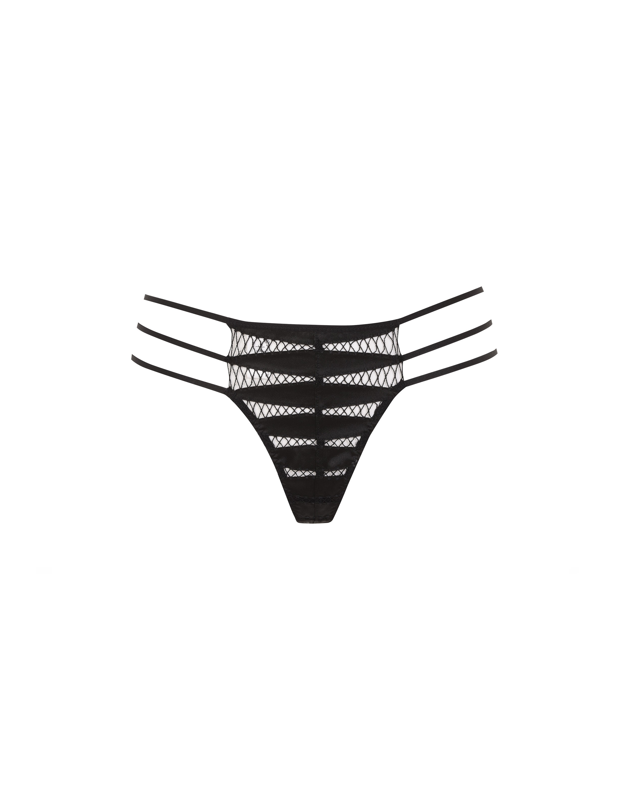 Rayna Thong in Black | Agent Provocateur Rayna Thong in Black | Agent Provocateur