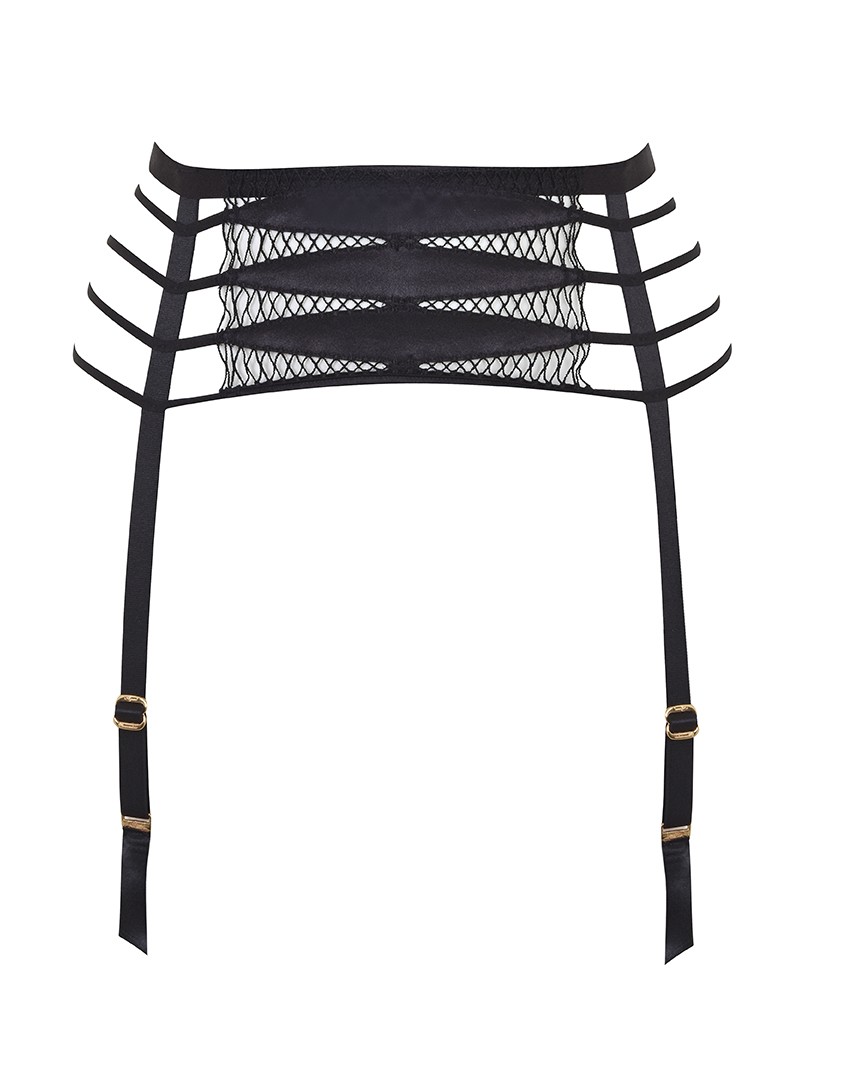 Rayna Suspender in Black | Agent Provocateur Rayna Suspender in Black | Agent Provocateur