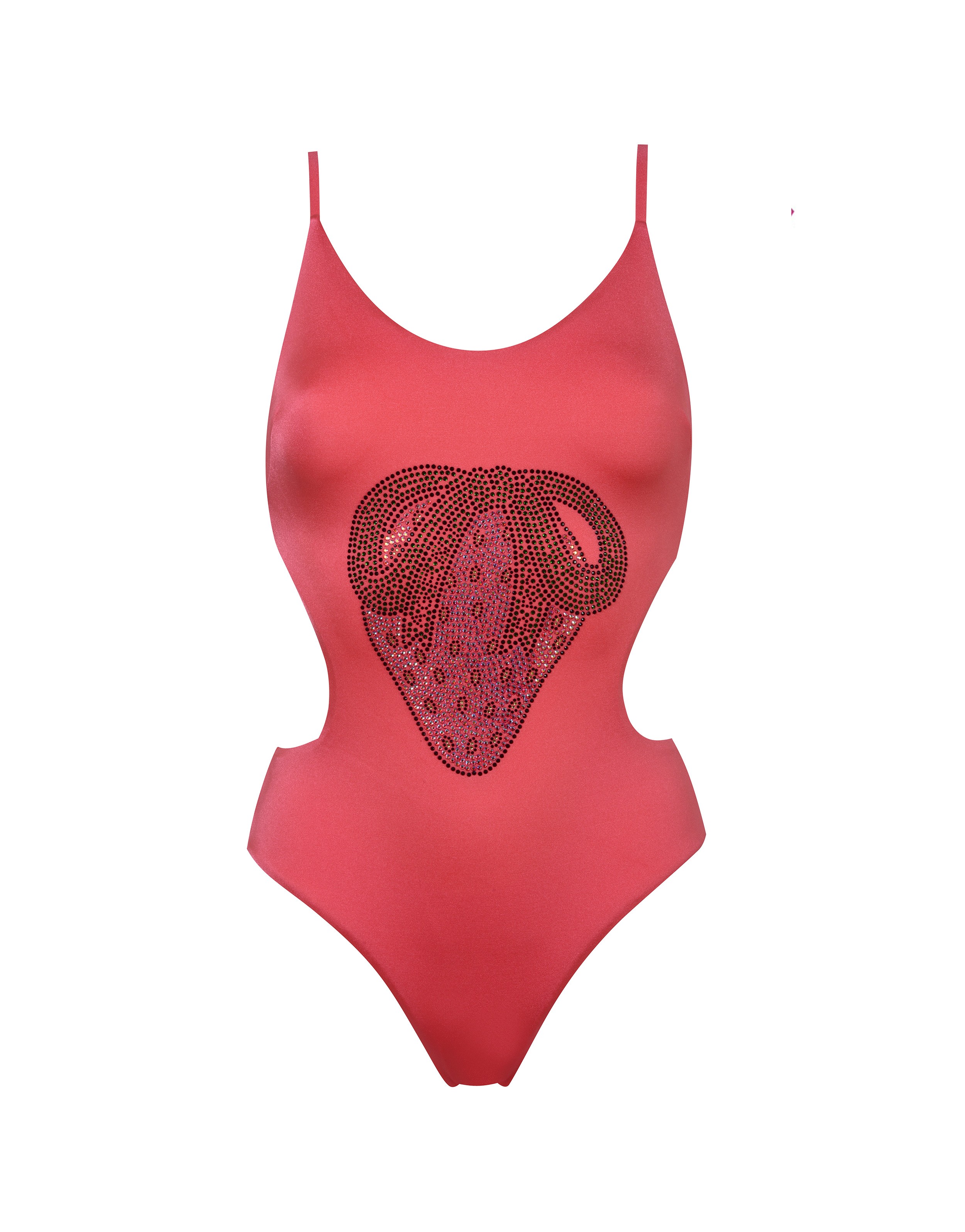 Cahra Swimsuit in Coral | Agent Provocateur All Swimwear