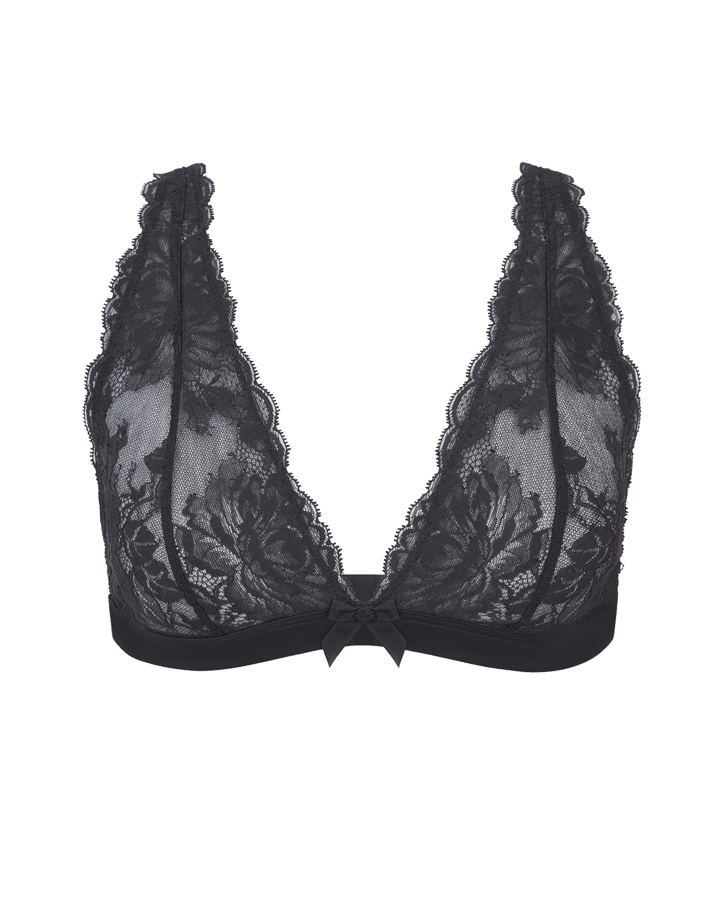 Yara Soft Cup High Apex Bra in Black | By Agent Provocateur