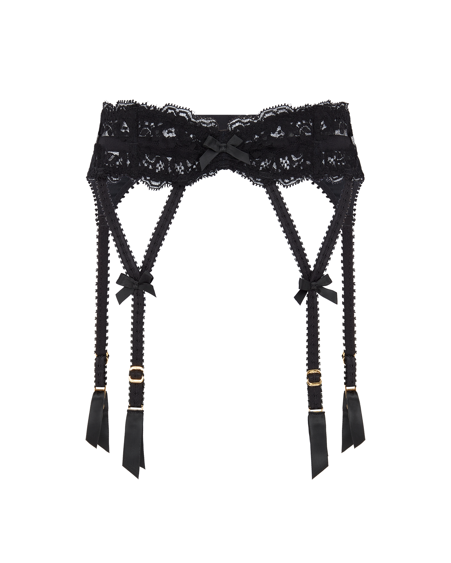Lacy Suspender In Black By Agent Provocateur All Lingerie