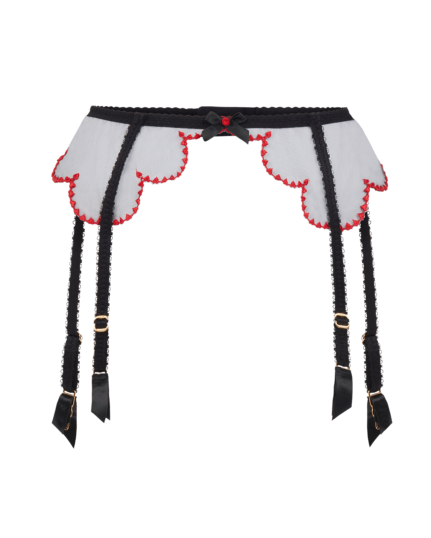 Lorna Heart Suspender By Agent Provocateur All Lingerie