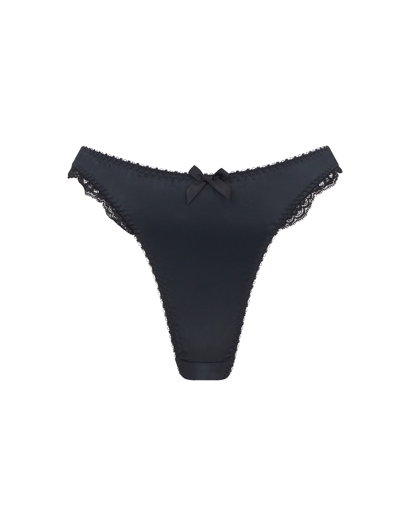 Sloane Thong in Black/Black | By Agent Provocateur Outlet