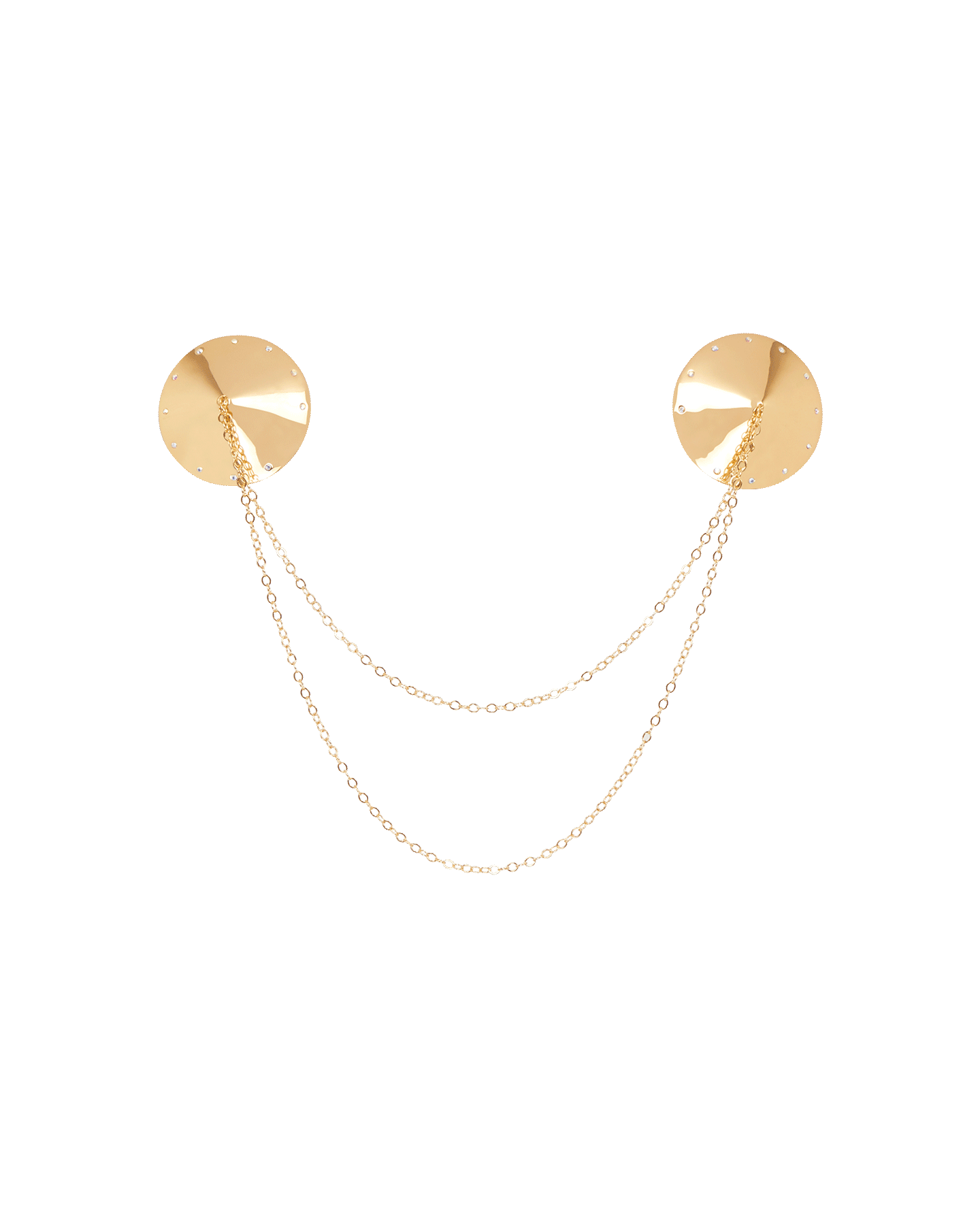 Sianna Pasties In Gold By Agent Provocateur All Accessories