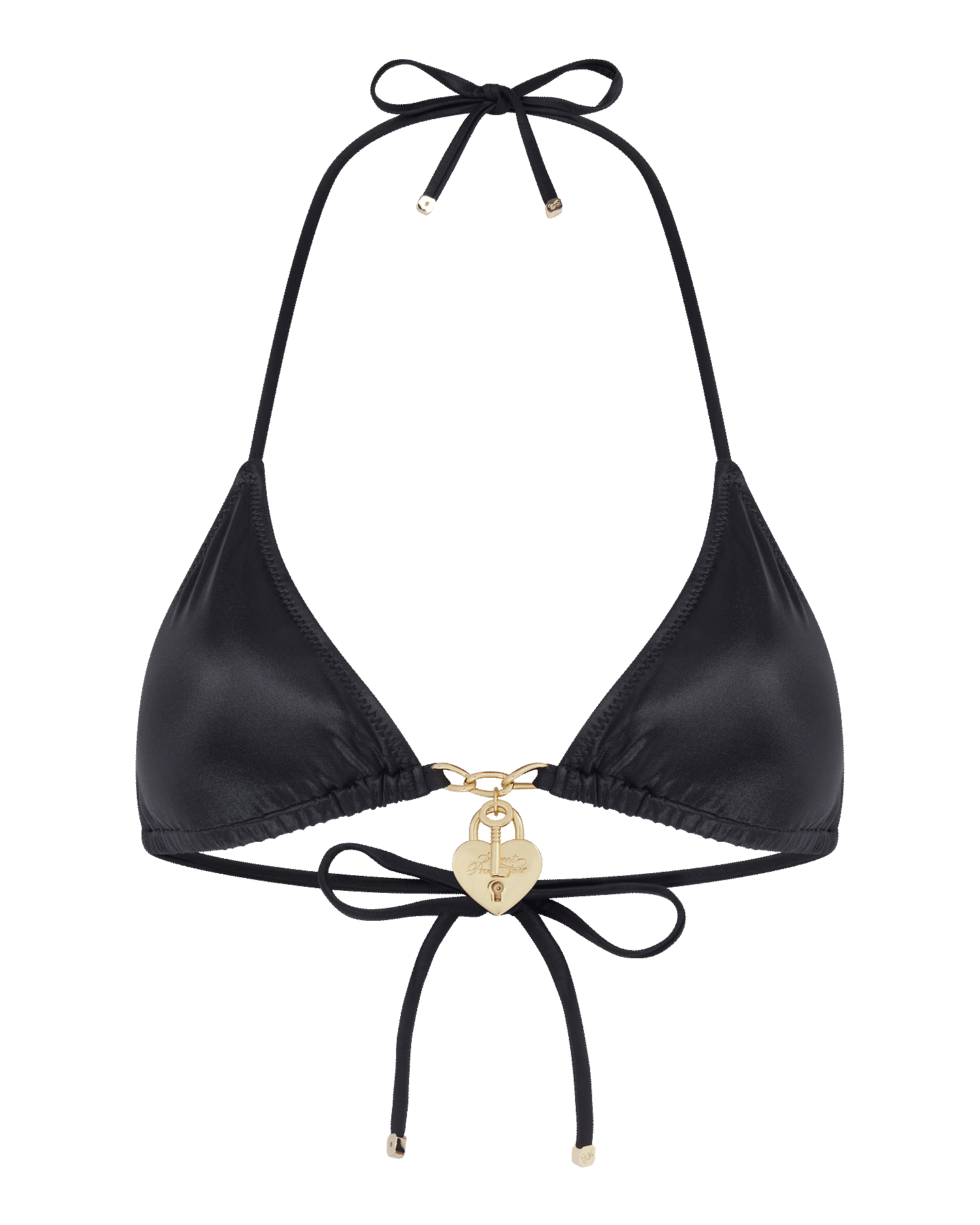 Jennie Bikini Top in Black/Gold | By Agent Provocateur All Swimwear