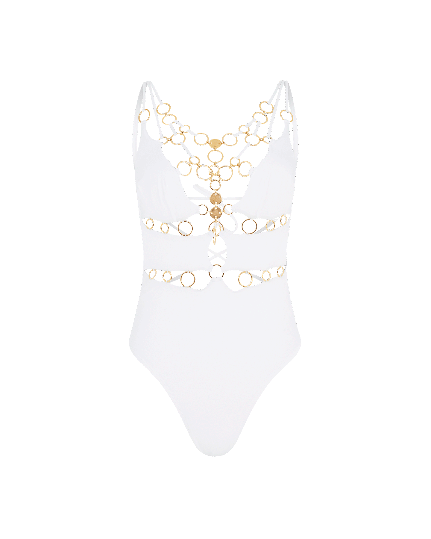 Davine Swimsuit In White By Agent Provocateur All Swimwear