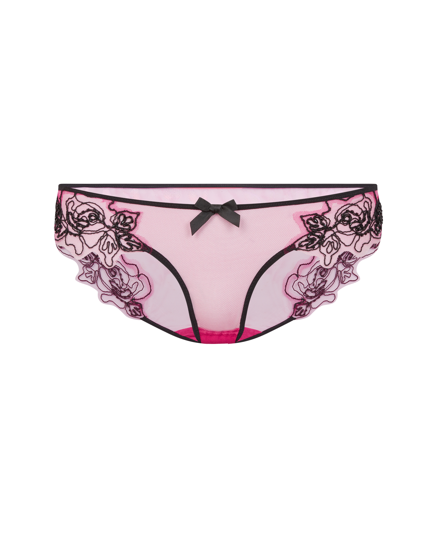 Lindie Full Brief in Fuchsia/Black | By Agent Provocateur patest