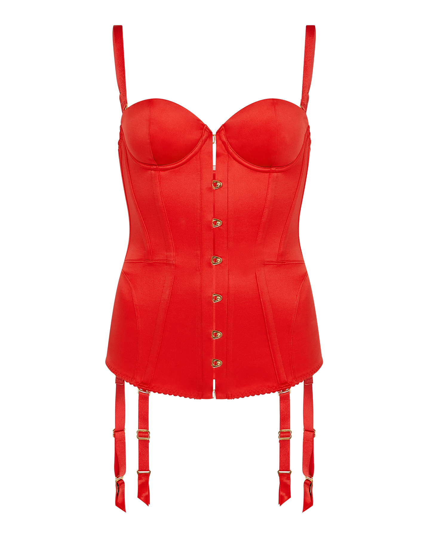 Mercy Corset in Red | By Agent Provocateur patest