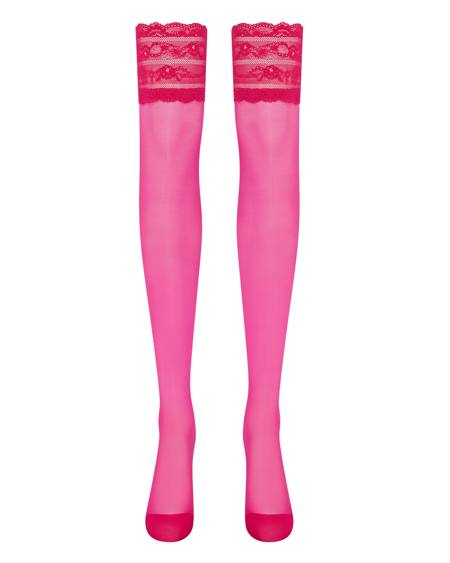 Neeve Hold Ups in Fuchsia | By Agent Provocateur All Lingerie