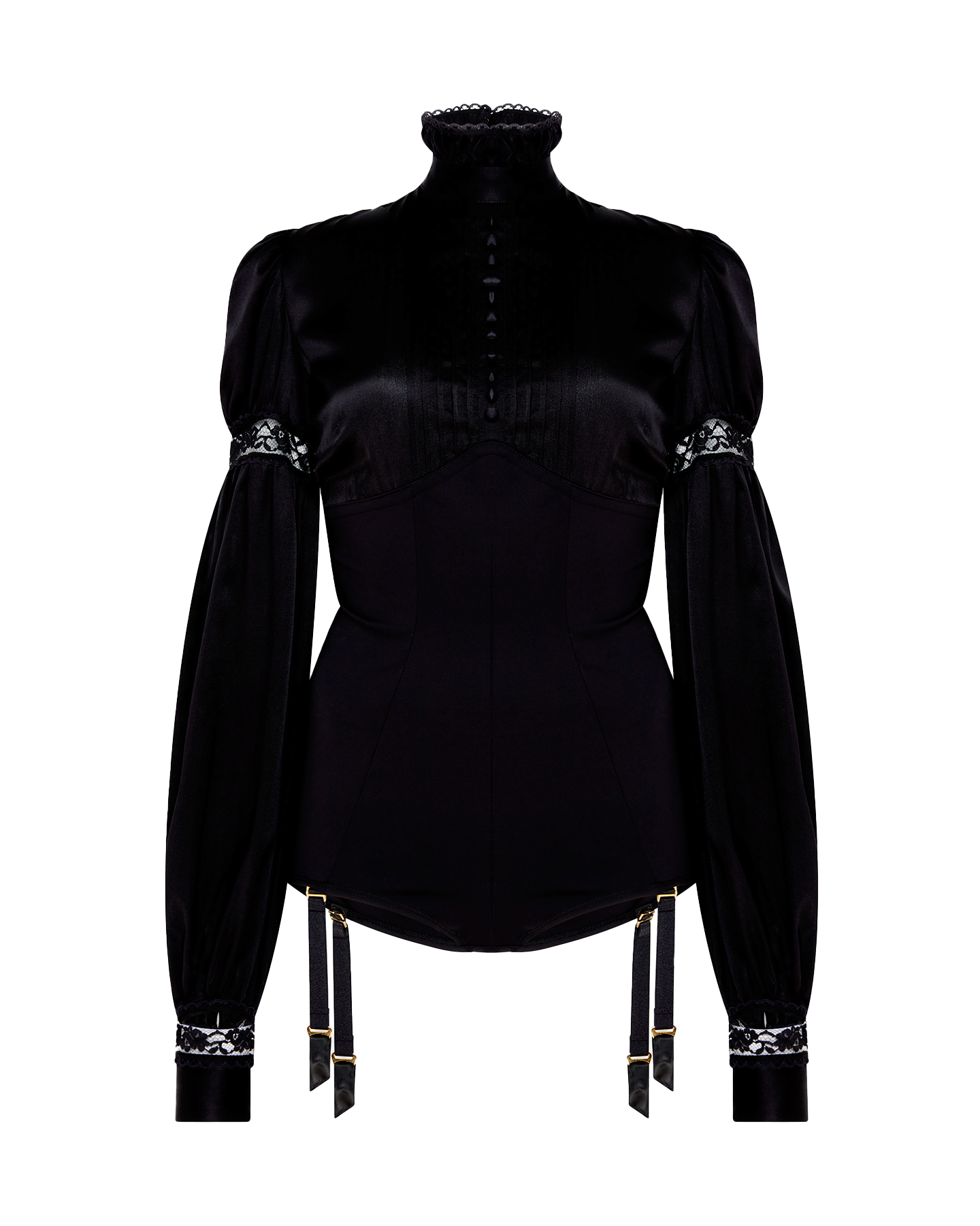 Binky Bodysuit in Black/Black | By Agent Provocateur patest