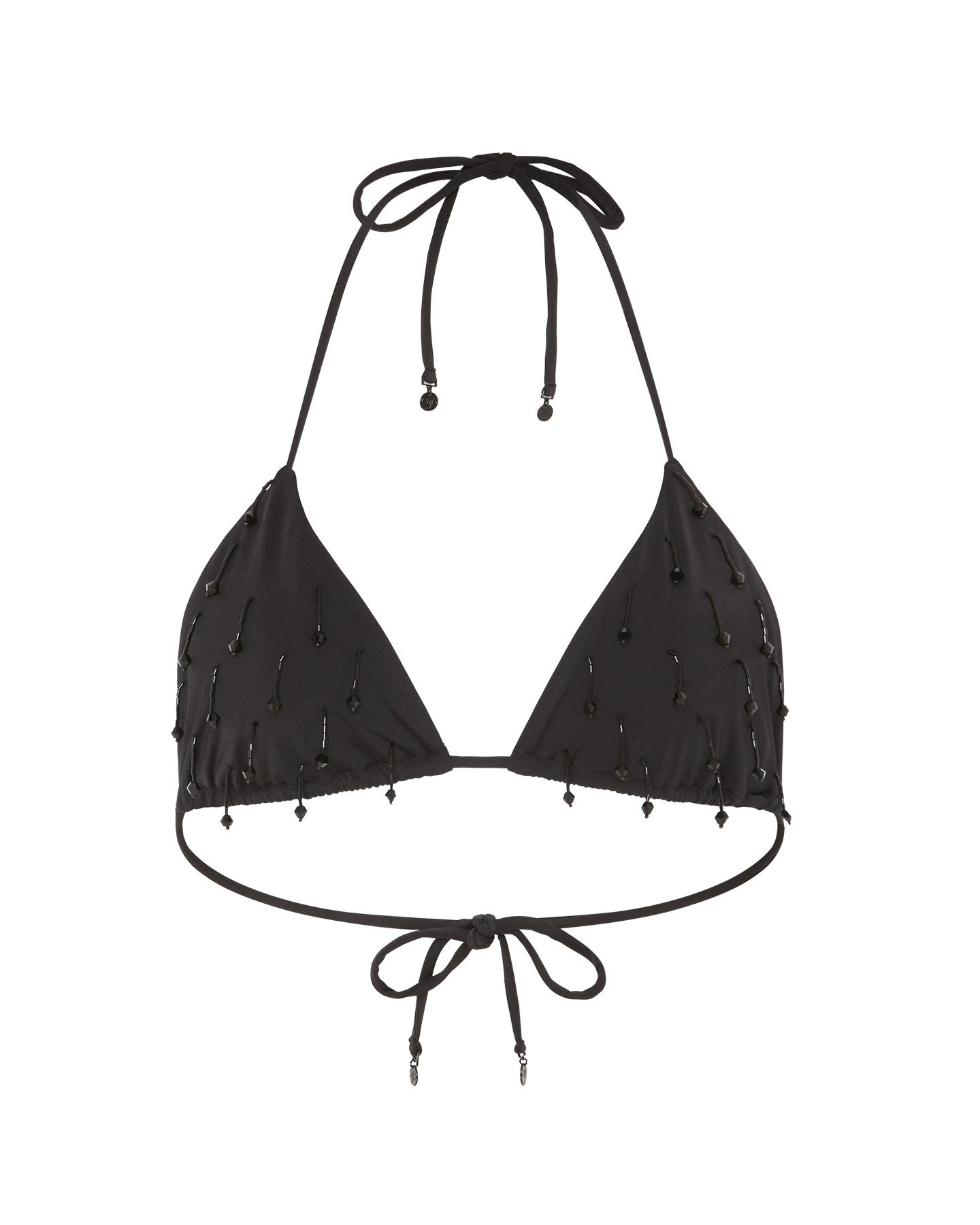 Harlia Bikini Top in Black/Black| By Agent Provocateur