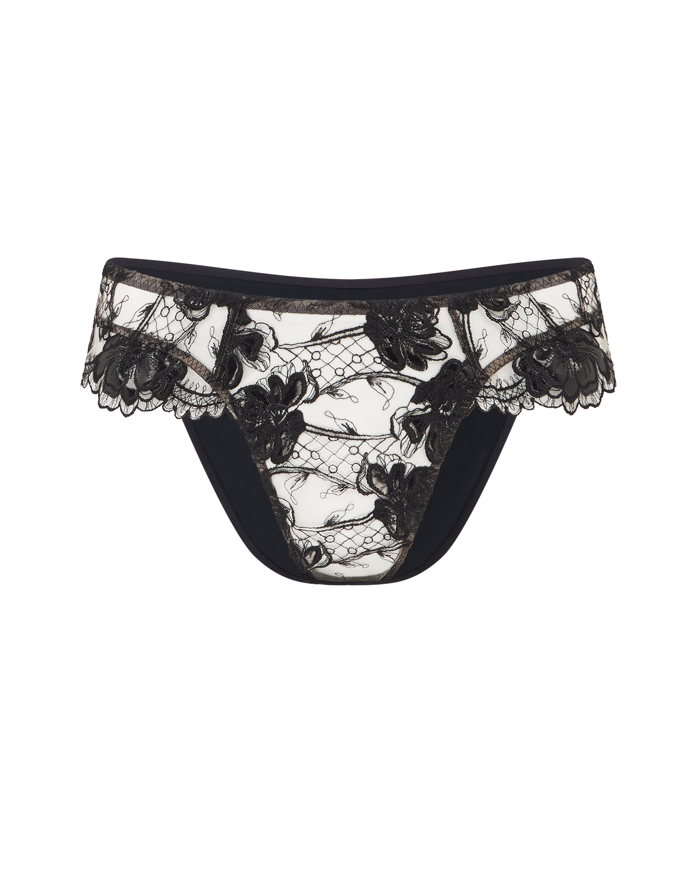 Rexanna Full Brief in Black/Nude| By Agent Provocateur