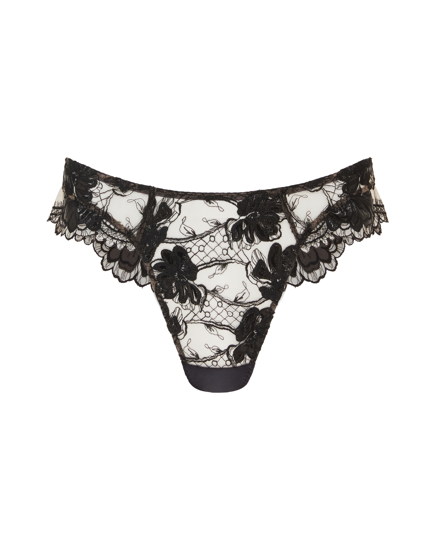 Rexanna Thong in Black/Nude| By Agent Provocateur New In