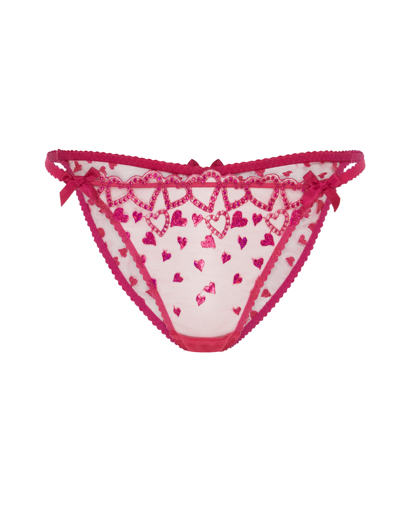 Rozann Brazilian Brief in Fuchsia/Fuchsia | By Agent Provocateur New In