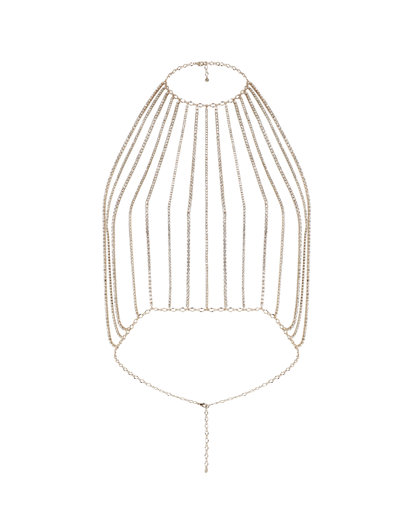 Vanitee Bra in Gold/Crystal | By Agent Provocateur patest