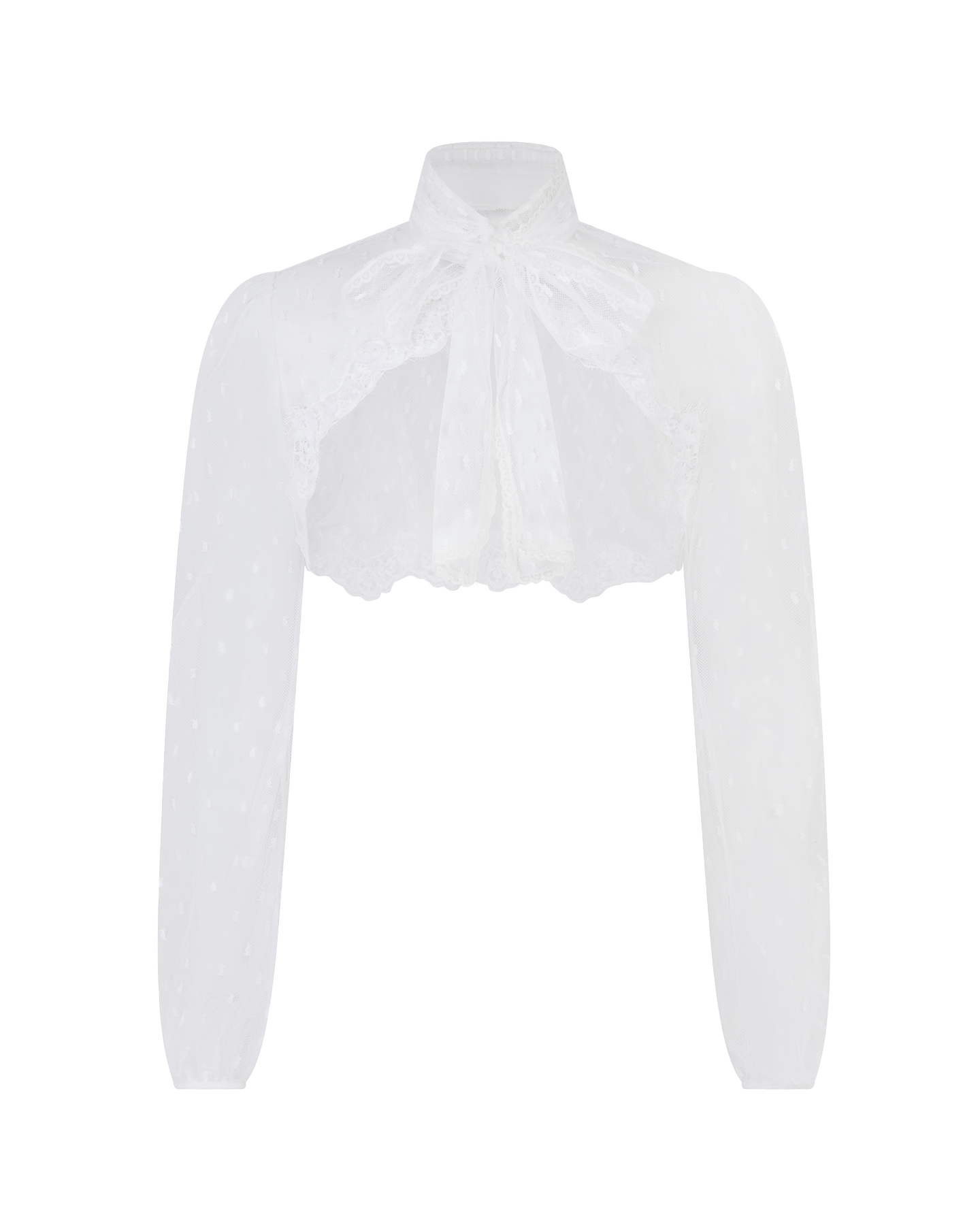 Veretie Cape in White/Cream | By Agent Provocateur