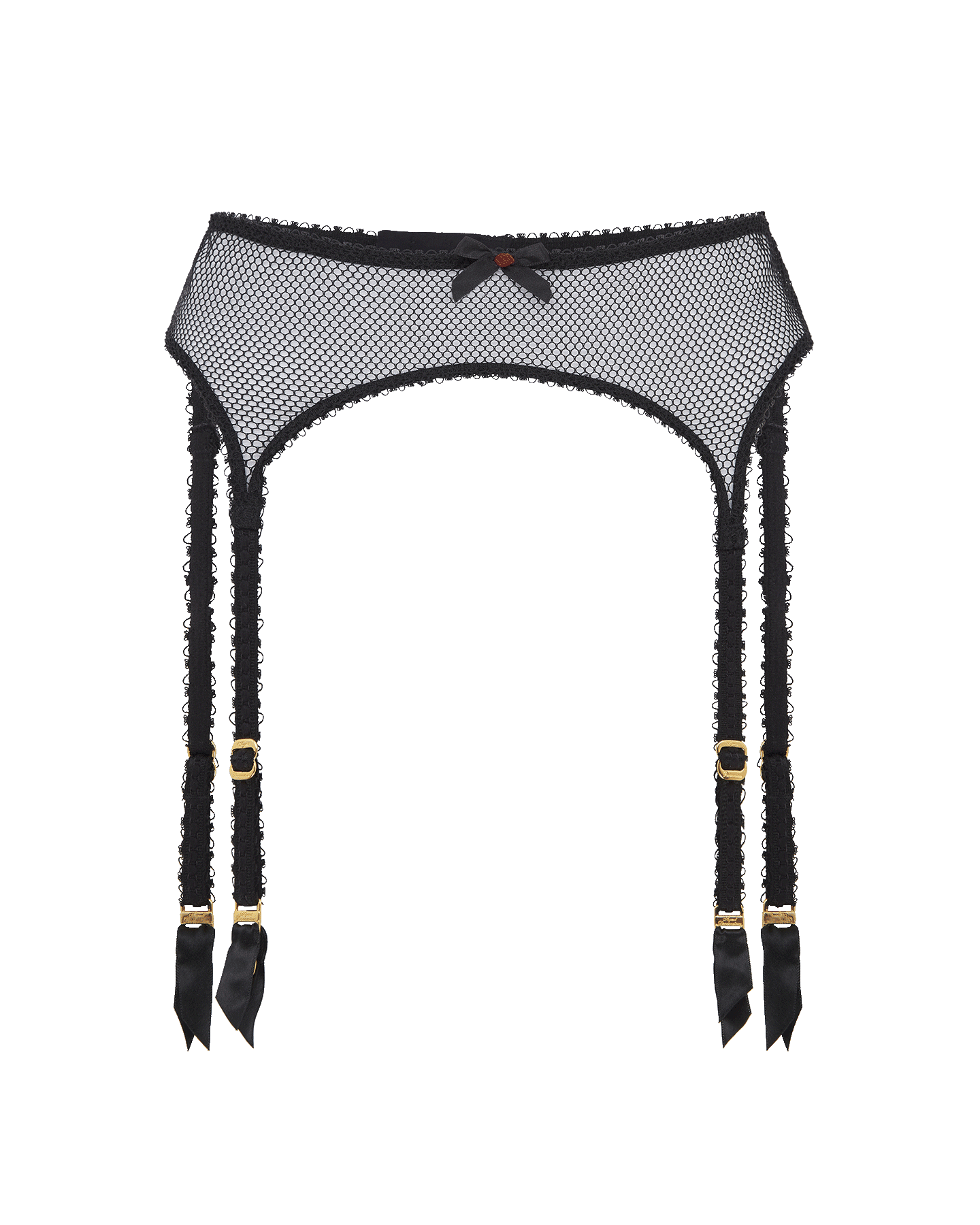 Raiven Suspender In Black By Agent Provocateur All Lingerie