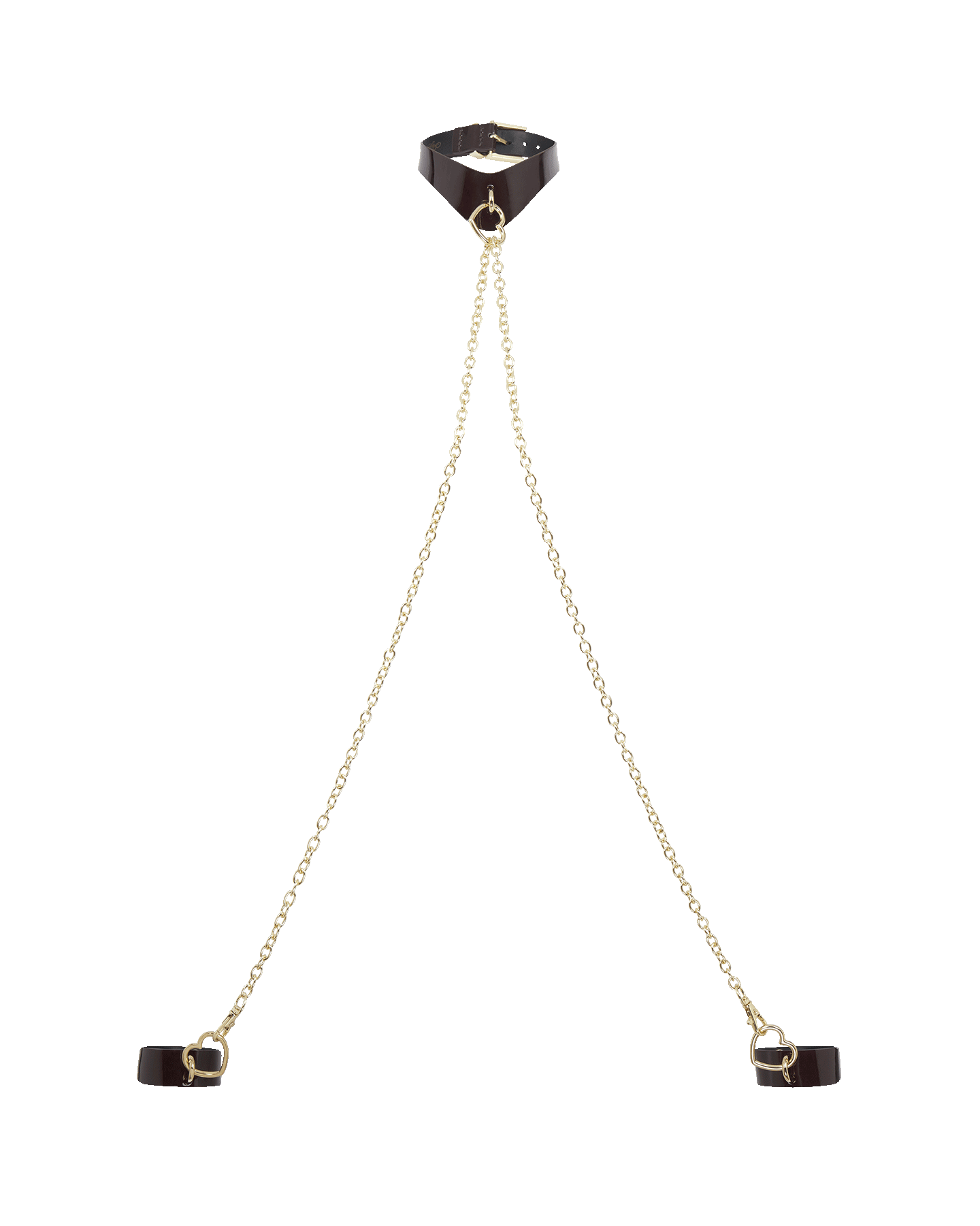 Laylia Choker & Cuff in Burgundy | By Agent Provocateur