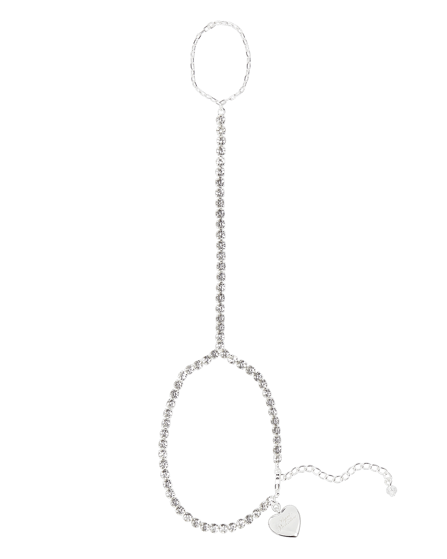 Shivaani Foot Chain in Silver | By Agent Provocateur