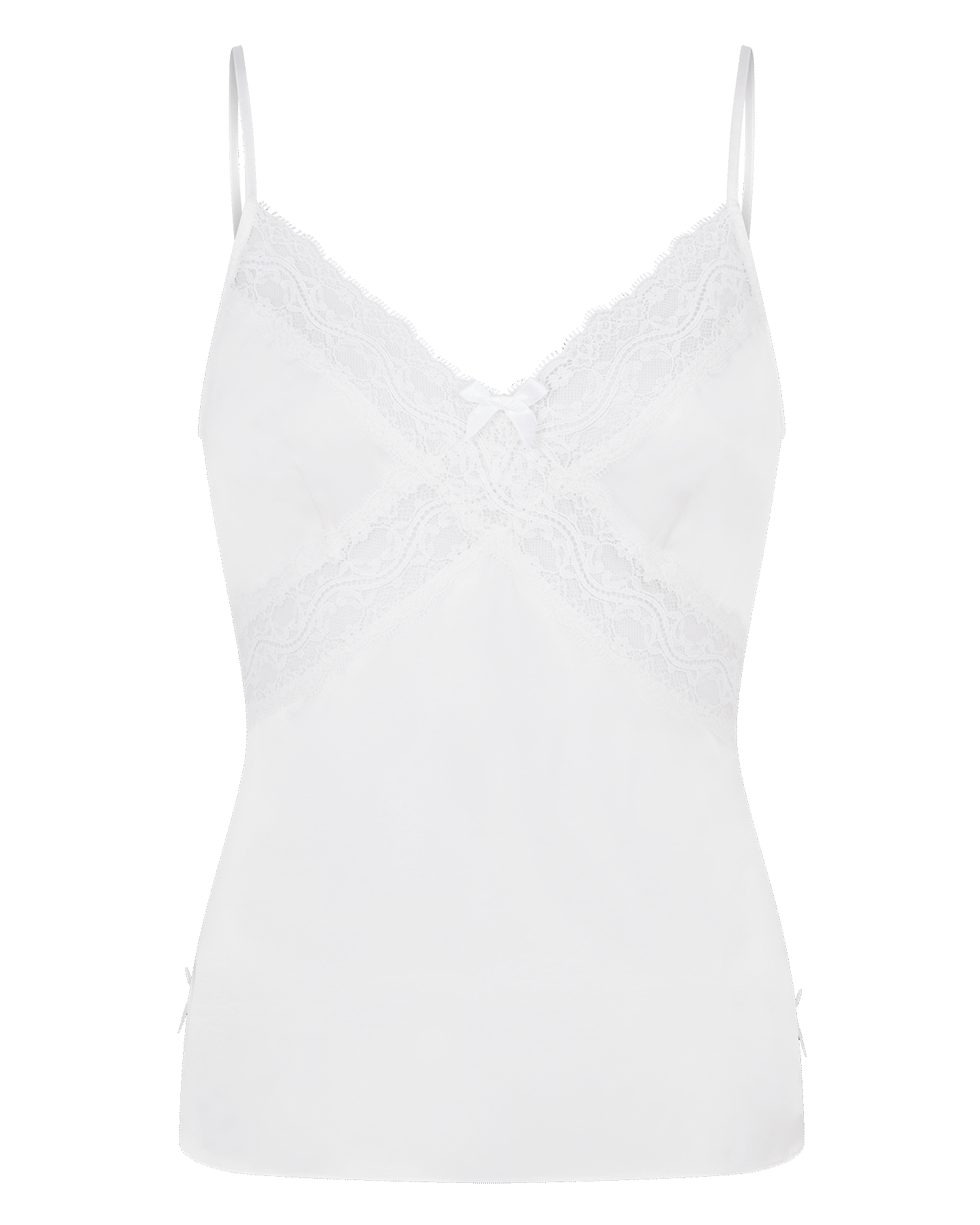 Mayya PJ Camisole in White | By Agent Provocateur