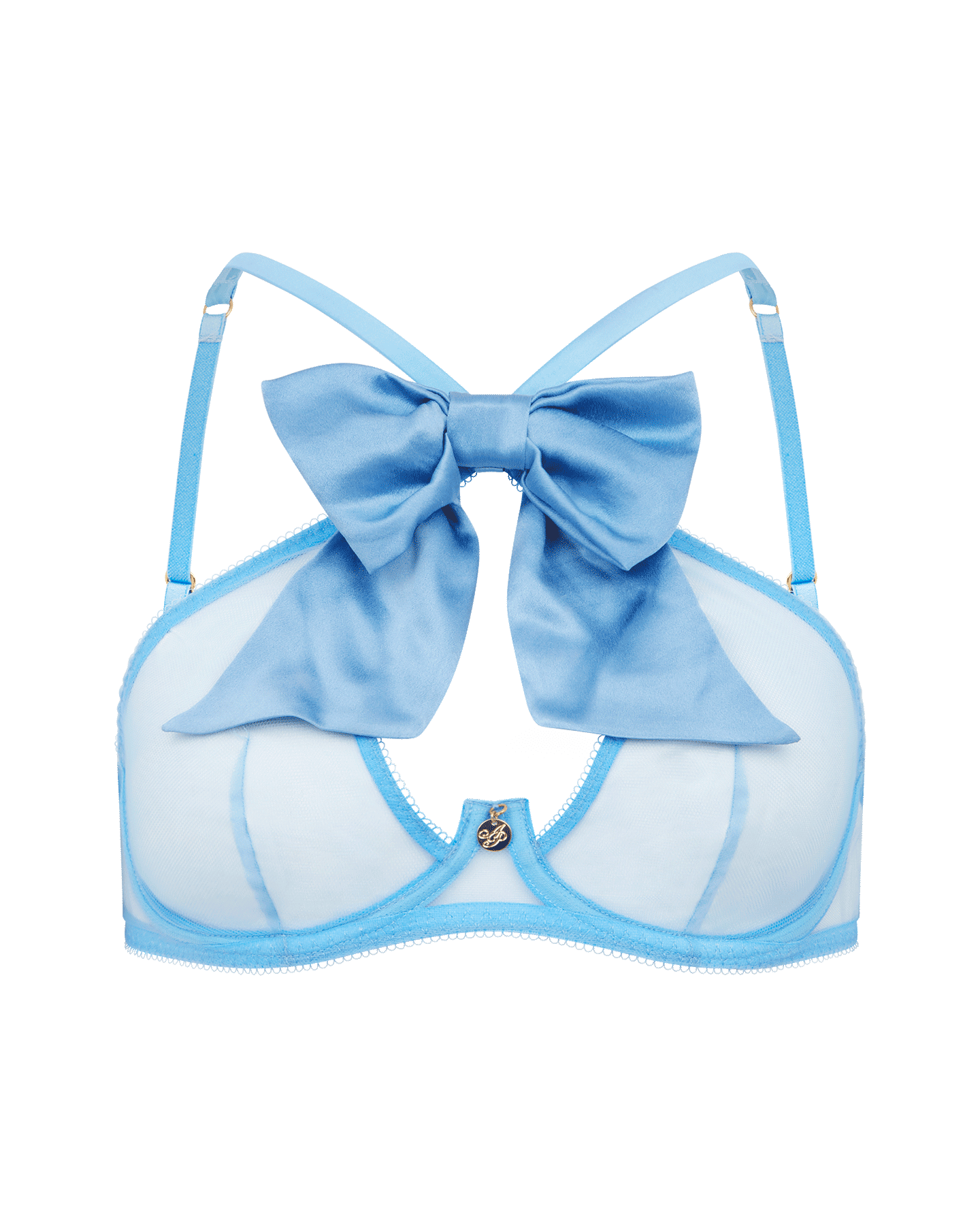 Ribbon Bow Front Bra