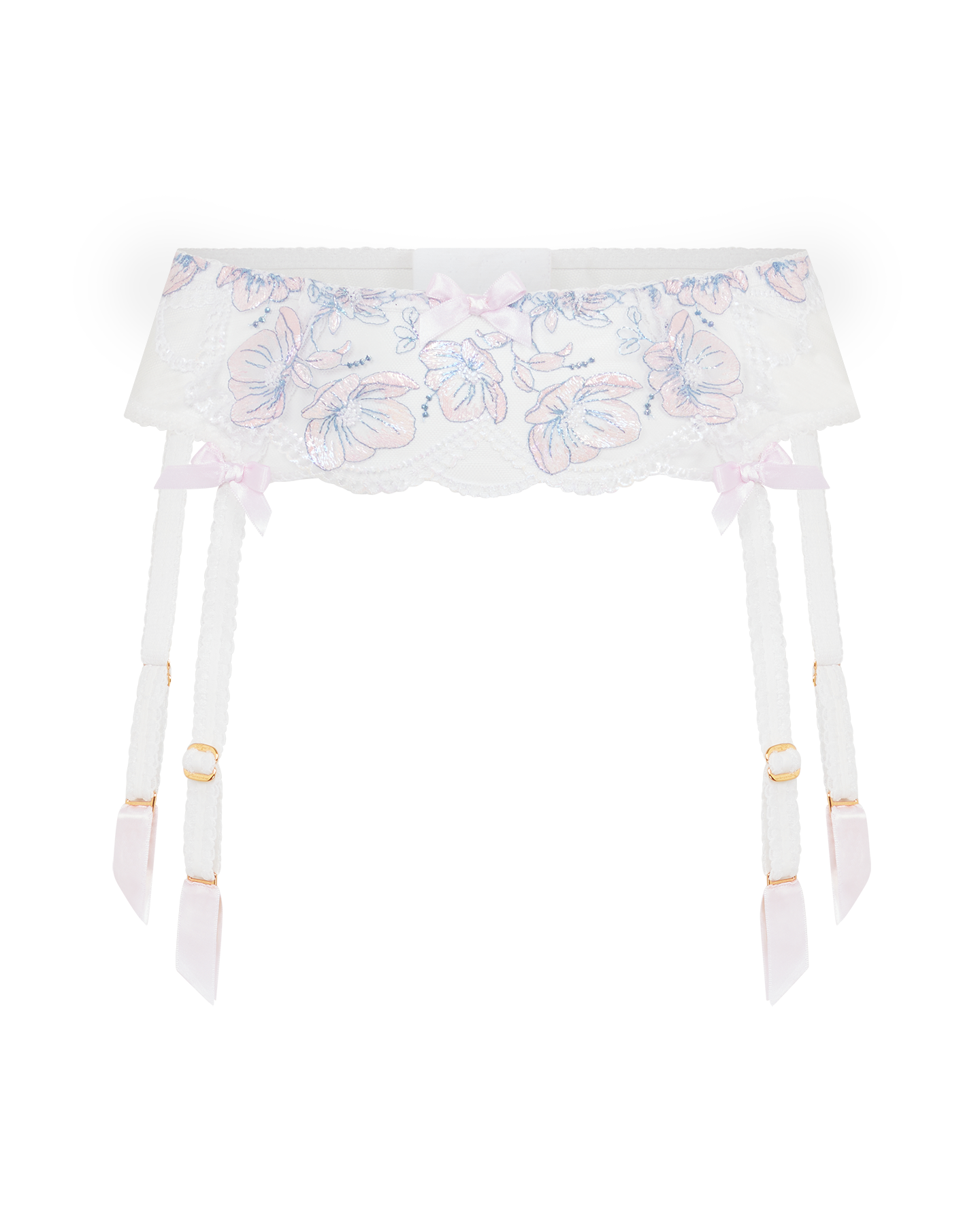 Winnette Suspender in Baby Pink/Flesh| By Agent Provocateur